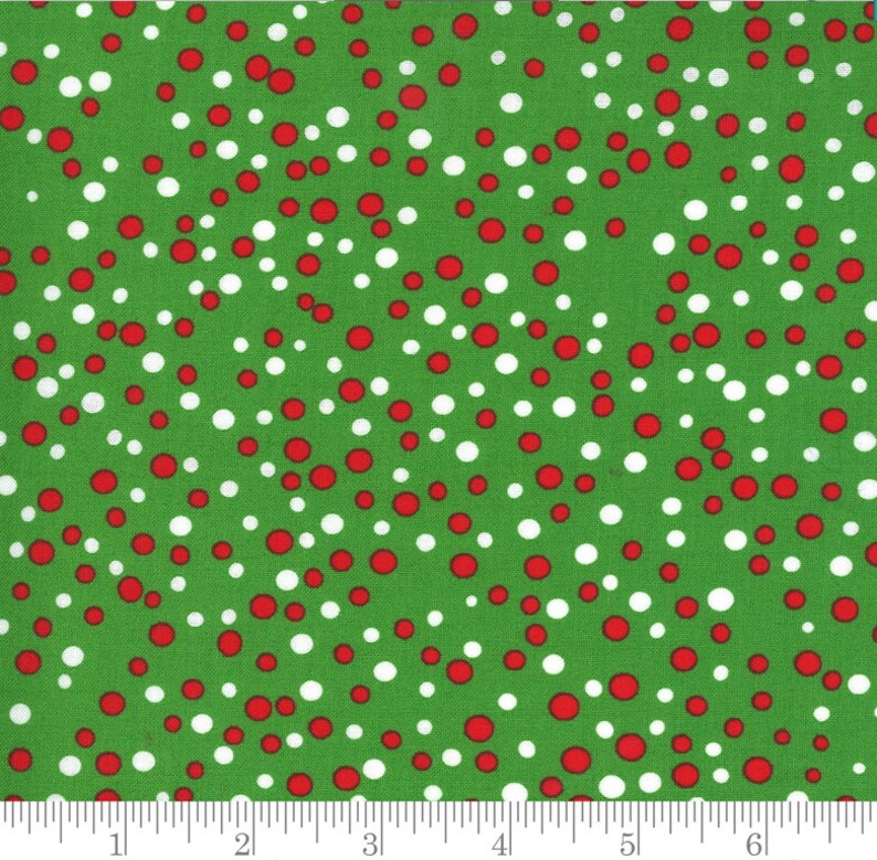 Moda Holiday Fabric Merry Bright Snowman Poinsetta Red | Etsy