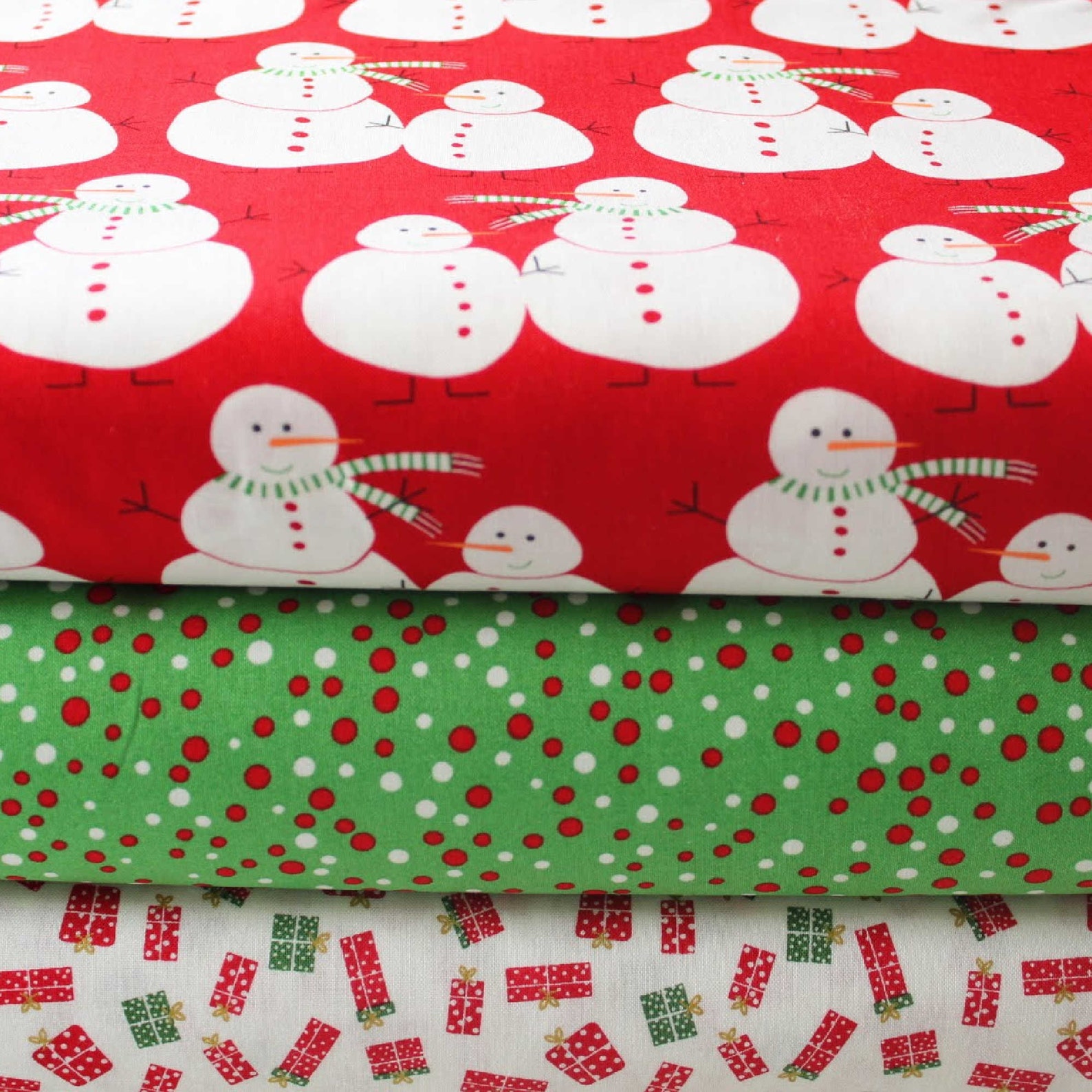 Moda Holiday Fabric Merry Bright Snowman Poinsetta Red - Etsy