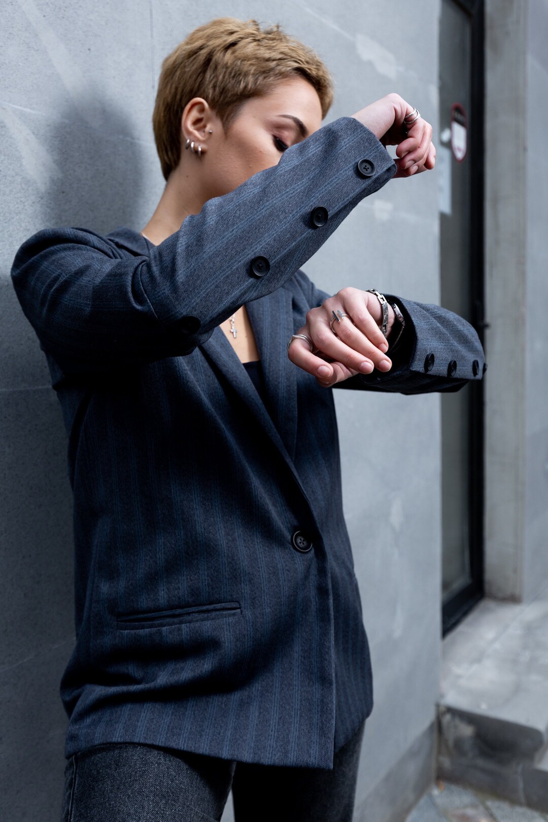 HABITUS LIGHTBLACK JACKET, Blazer, Vintage, Fashion, Beauty, Body ...