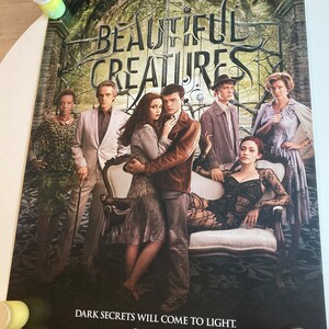Beautiful Creatures Movie Poster - Etsy