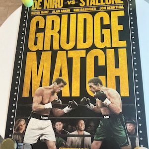 Grudge Match Movie Poster - Etsy
