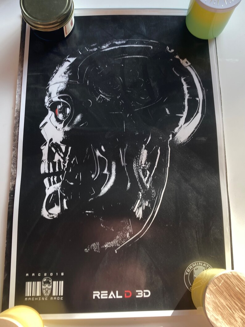 Terminator Genisys AMC Small Movie Poster - Etsy
