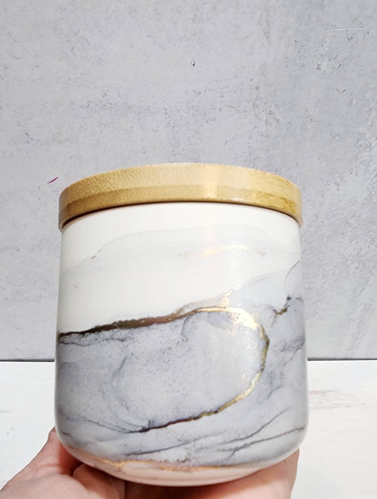 Gray Kitchen Canisters Ceramic Canisters Coffee Canisters - Etsy