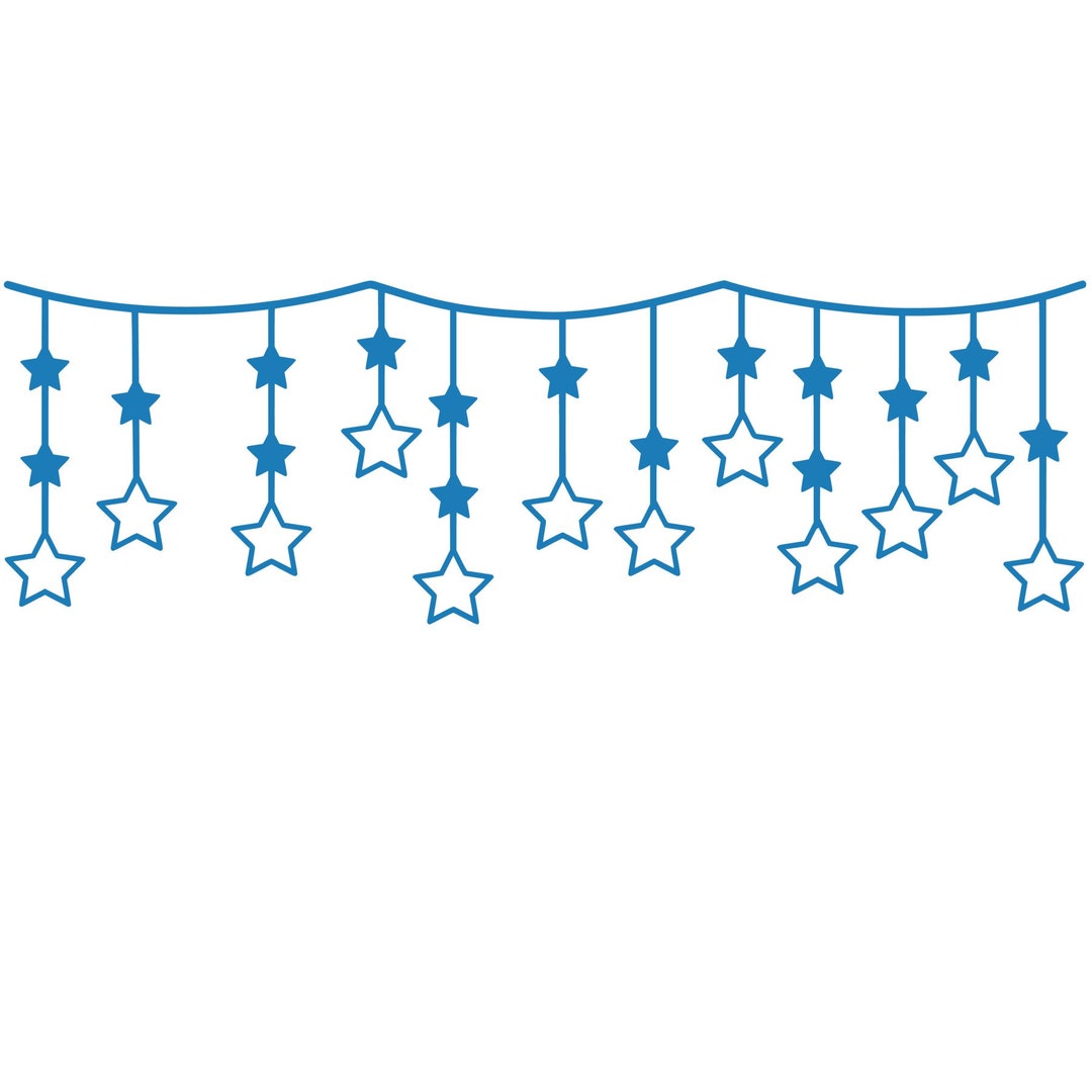 Star Banner Cut Files .SVG .JPG .PNG | Scrapbooking, Junk Journals ...