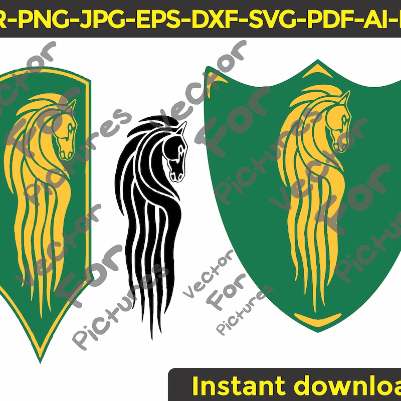 Rohan Flag - Etsy