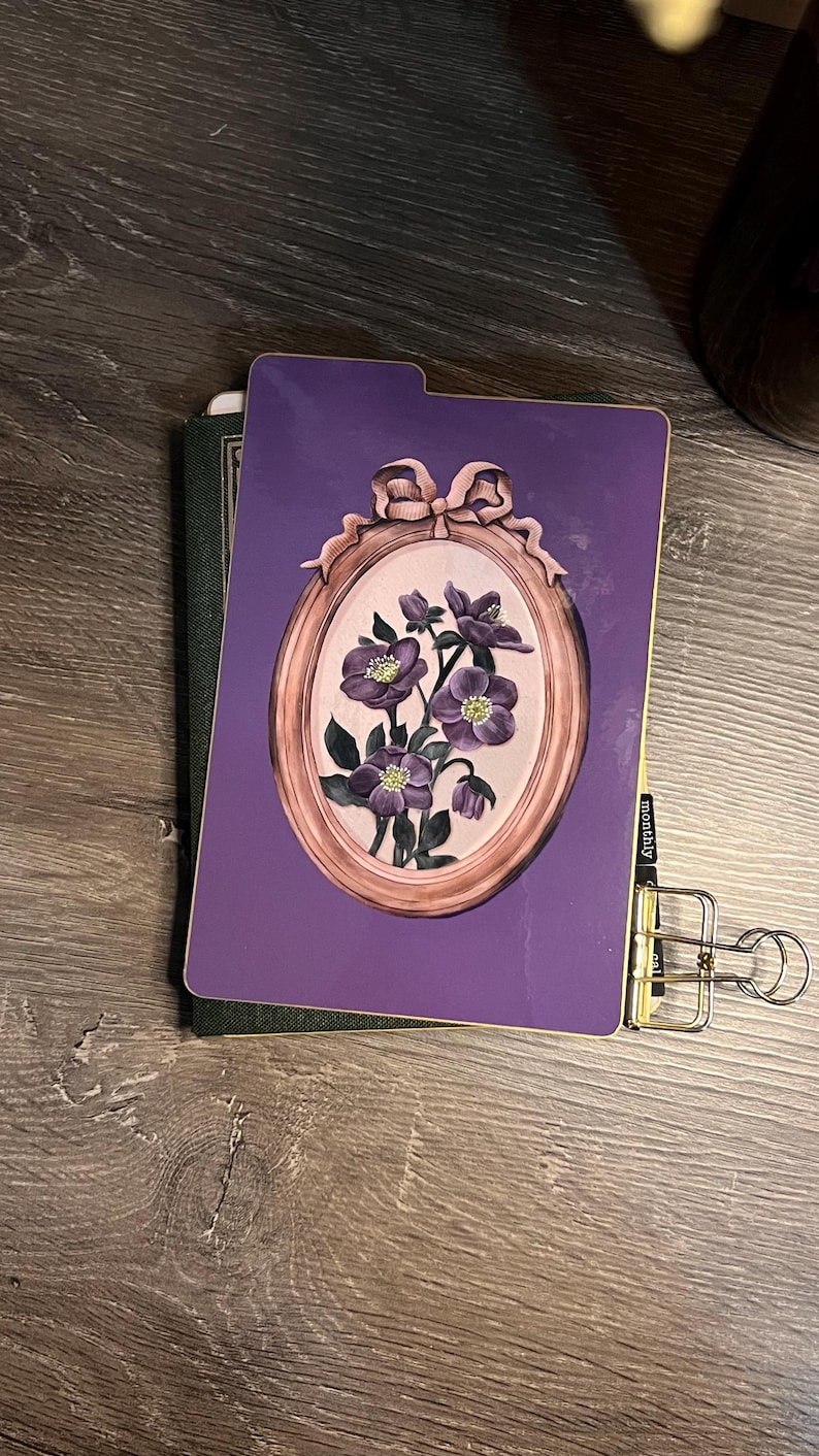 Hellebore Dashboard Underlay Writing Pencil Board Page Marker Planner ...