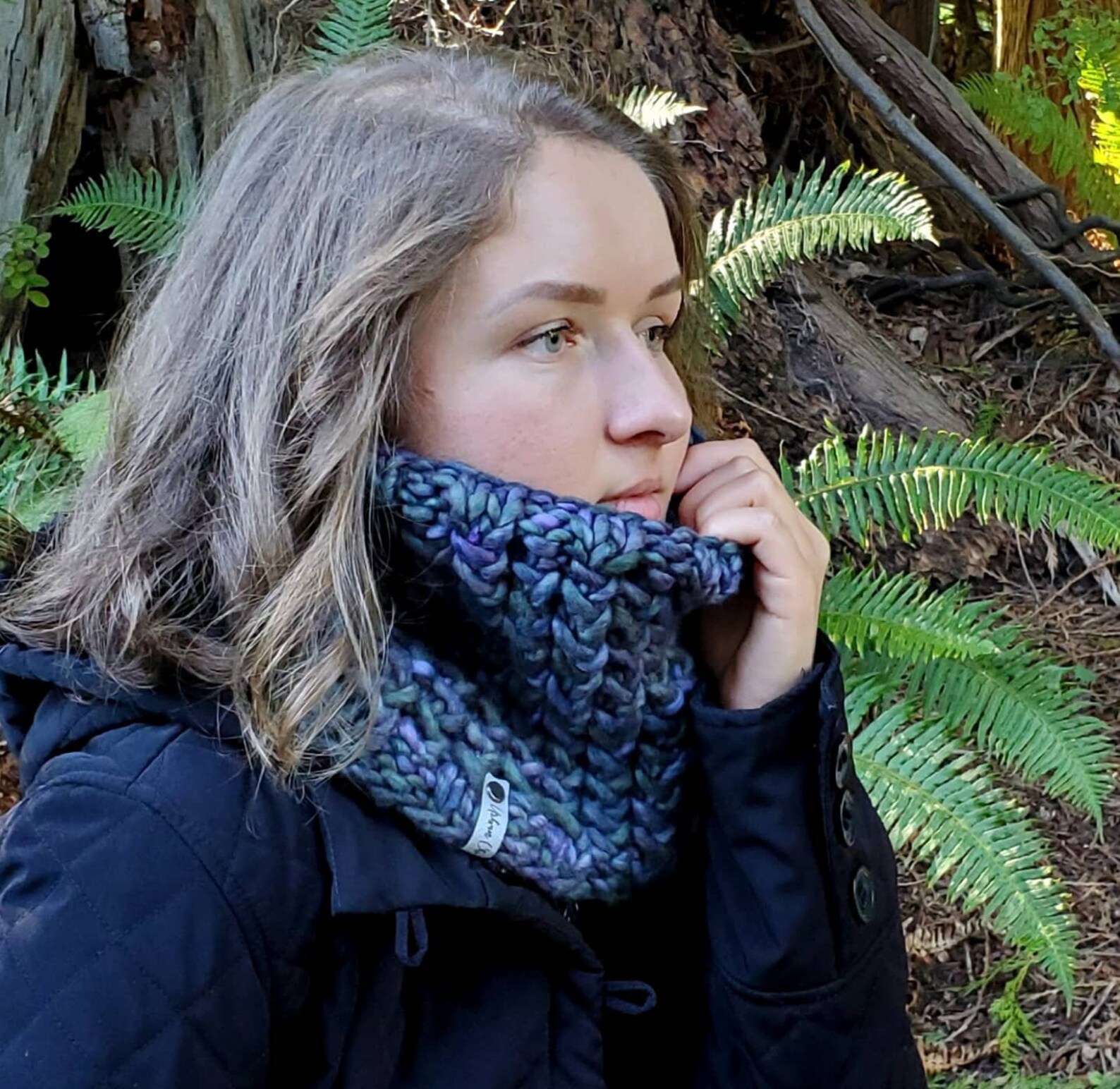 WIND ROVER COWL | Knitted Cowl Pattern | Knitting Pattern in Three Yarn ...