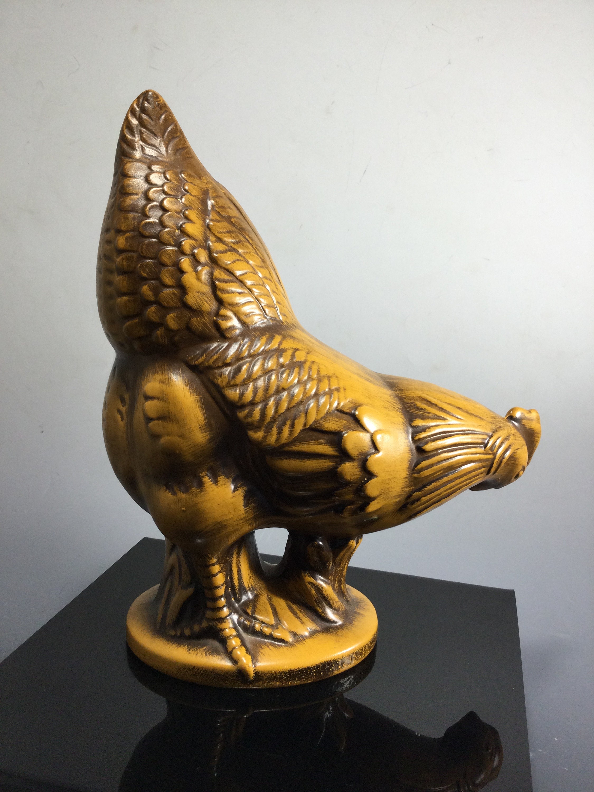 Royal Haeger Vintage Hen Statue - Etsy