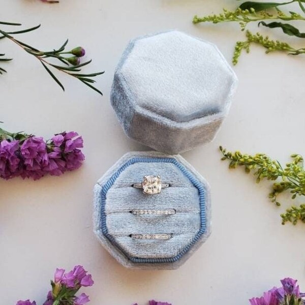 Velvet Ring Box - Etsy