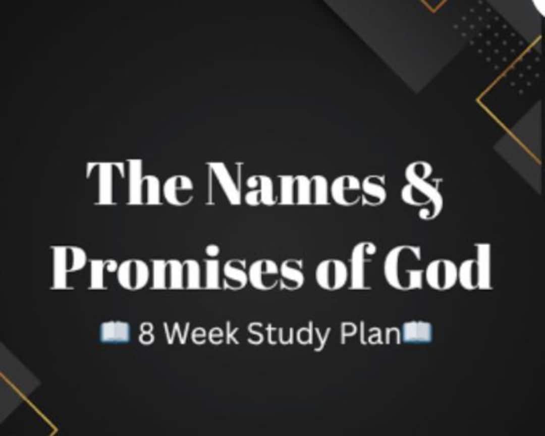 The Names & Promises of God Study Plan - Etsy