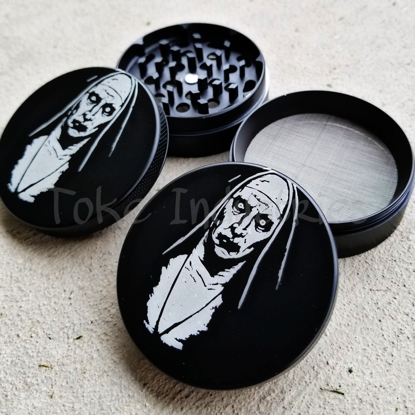 The Conjuring the Nun Valak Demon Herb Grinder 63mm 2.5 Inches | Etsy