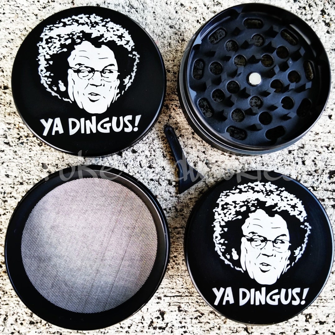 Dr. Steve Brule Ya Dingus Herb Grinder 63mm 2.5 Inches LARGE GRINDER ...