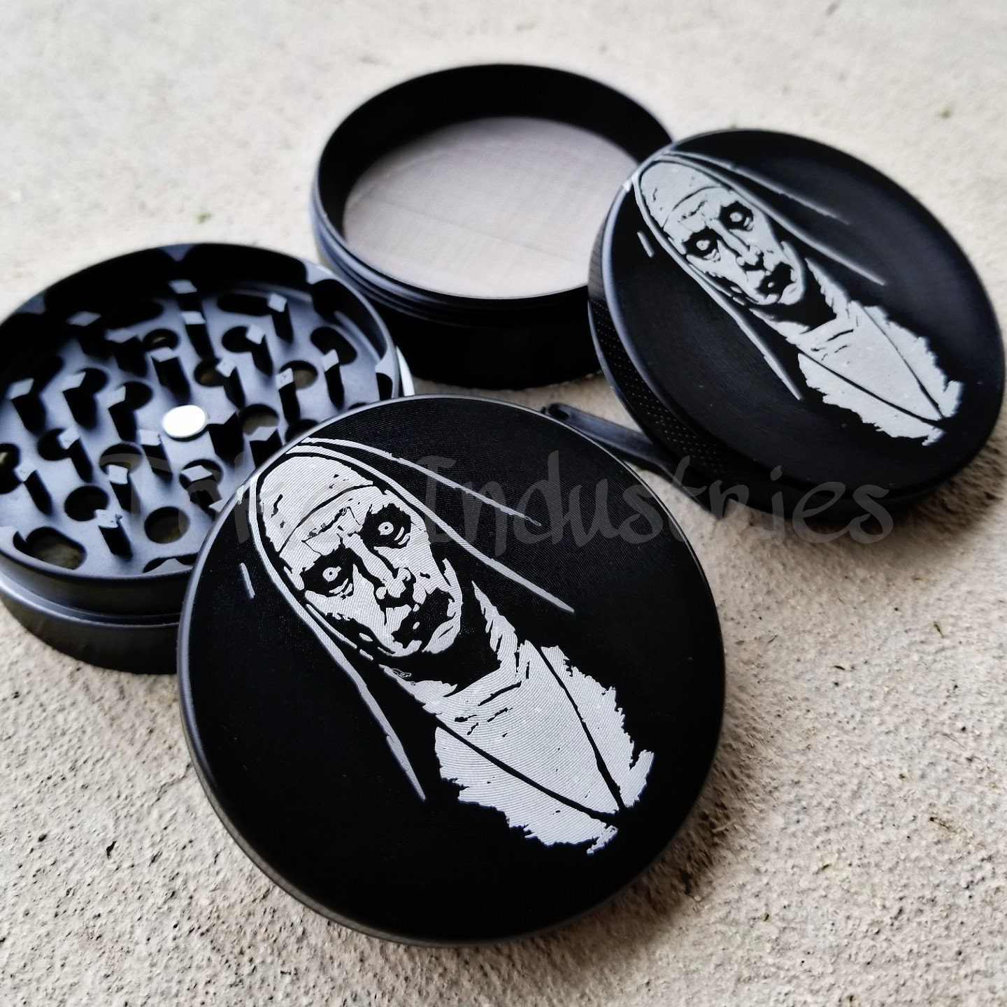 The Conjuring the Nun Valak Demon Herb Grinder 63mm 2.5 Inches | Etsy