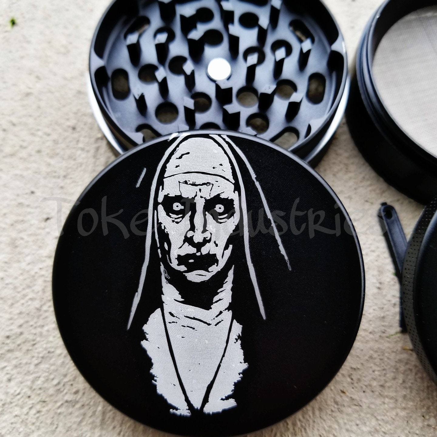 The Conjuring the Nun Valak Demon Herb Grinder 63mm 2.5 Inches | Etsy