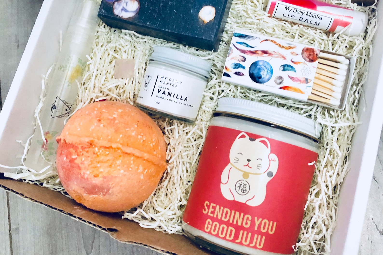 Sending You Good JUJU Gift Box Positive Vibes Gift Care - Etsy