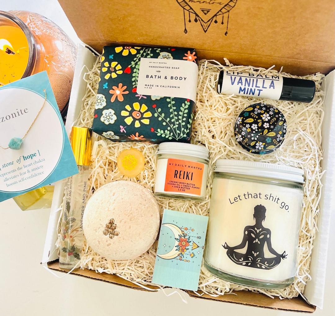 Stress Relief Gift Box Let That Sh*t Go Care Package | Care Package for ...