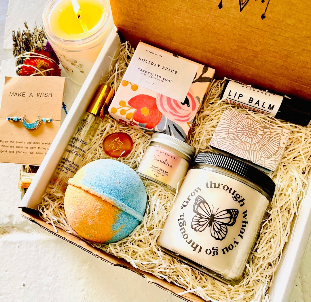 GROW Through What You GO Through Gift Box | Encouragement Gift for Her ...