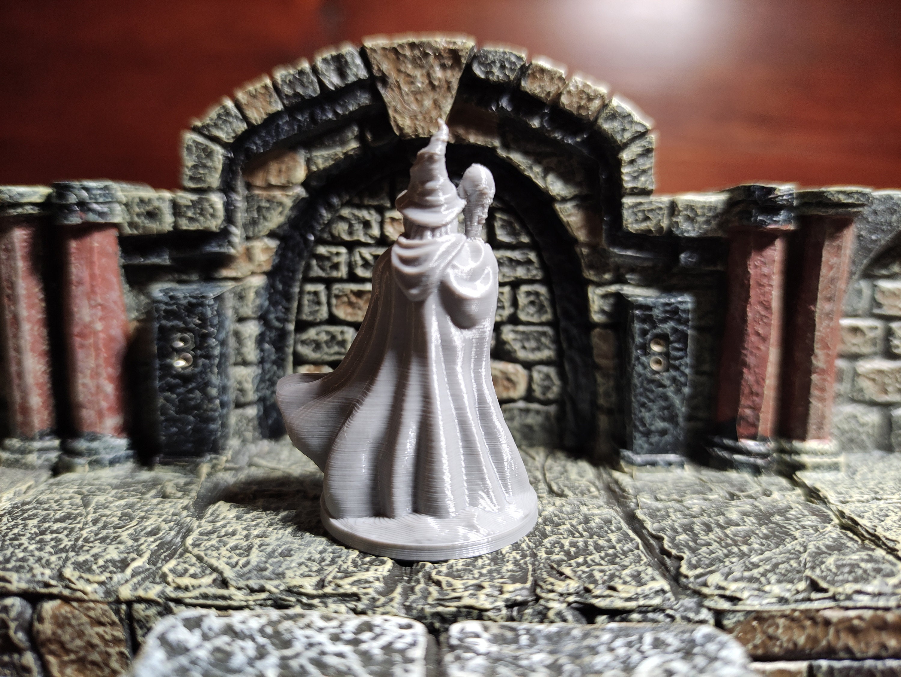 Adventurer Miniatures Archer, Fighter, Ranger & Wizard Dnd Pathfinder ...