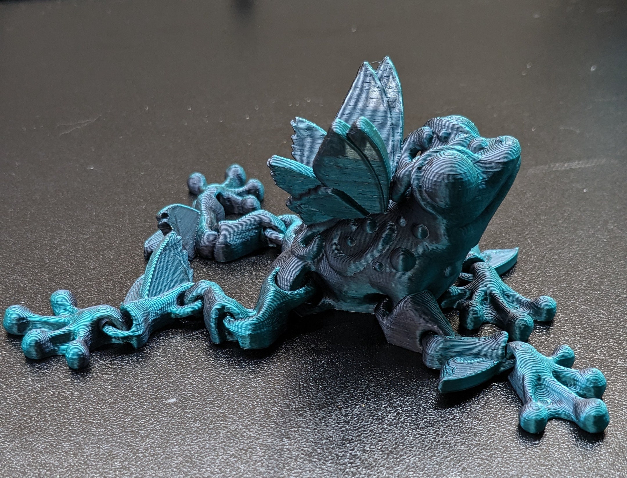 Flutterfrog | Fully Articulated Frog - Butterfly Hybrid | Created by ...