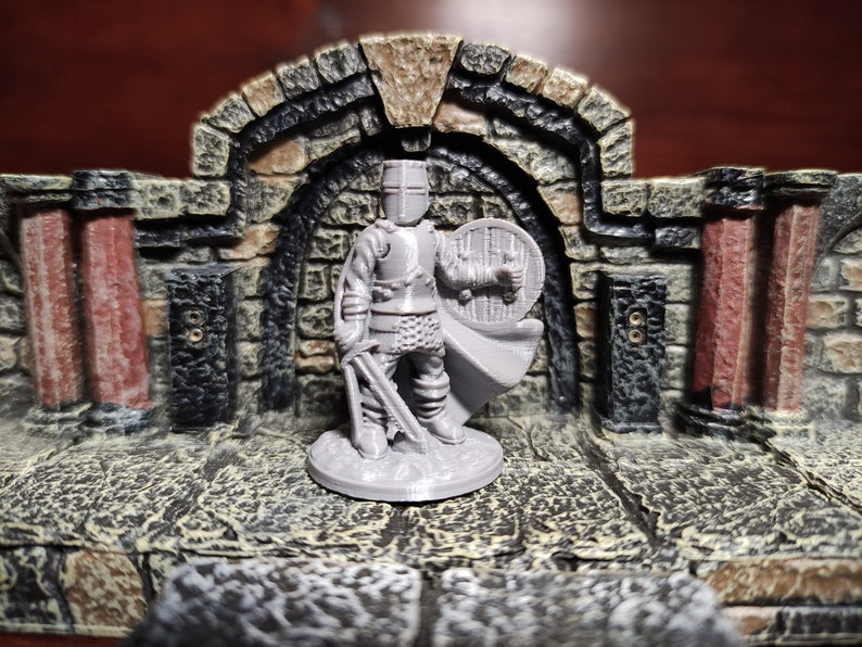 Adventurer Miniatures Archer, Fighter, Ranger & Wizard Dnd Pathfinder ...