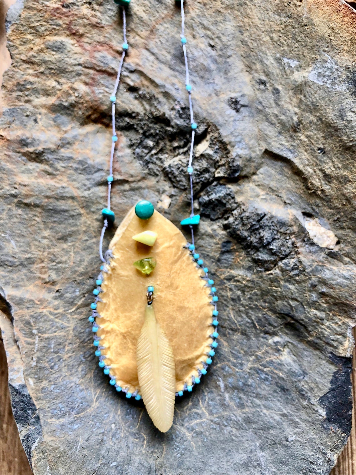 Water Buffalo Medicine Pouch - Etsy