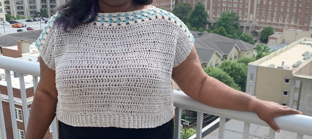 Ruth Crop Top PDF Crochet Pattern - Etsy