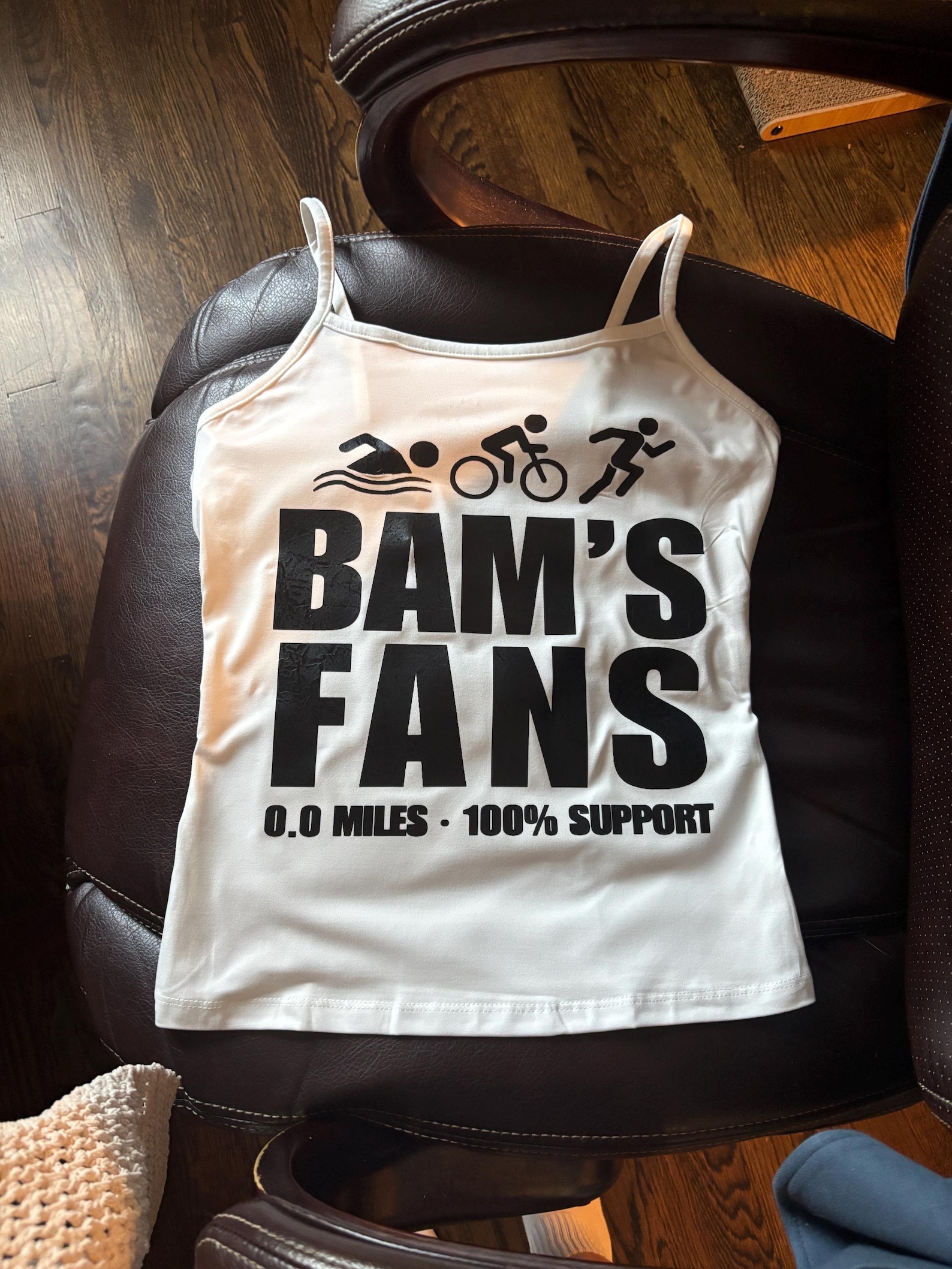Triathlon Support Crew T-shirt Template | Editable Canva Design ...