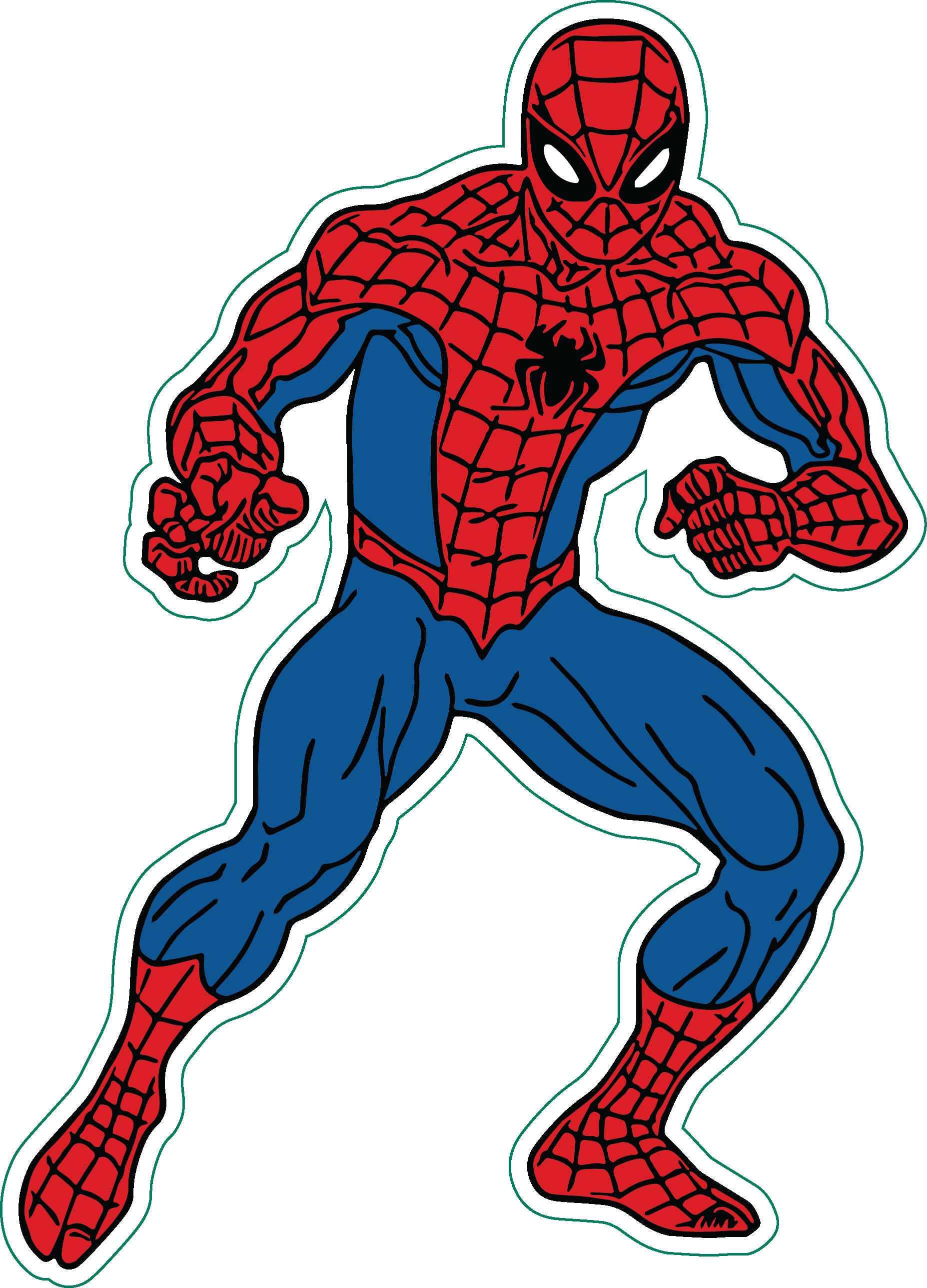 Spiderman, DIGITAL FILES ONLY, Vector, Spider-man, Illustrator, Pdf ...
