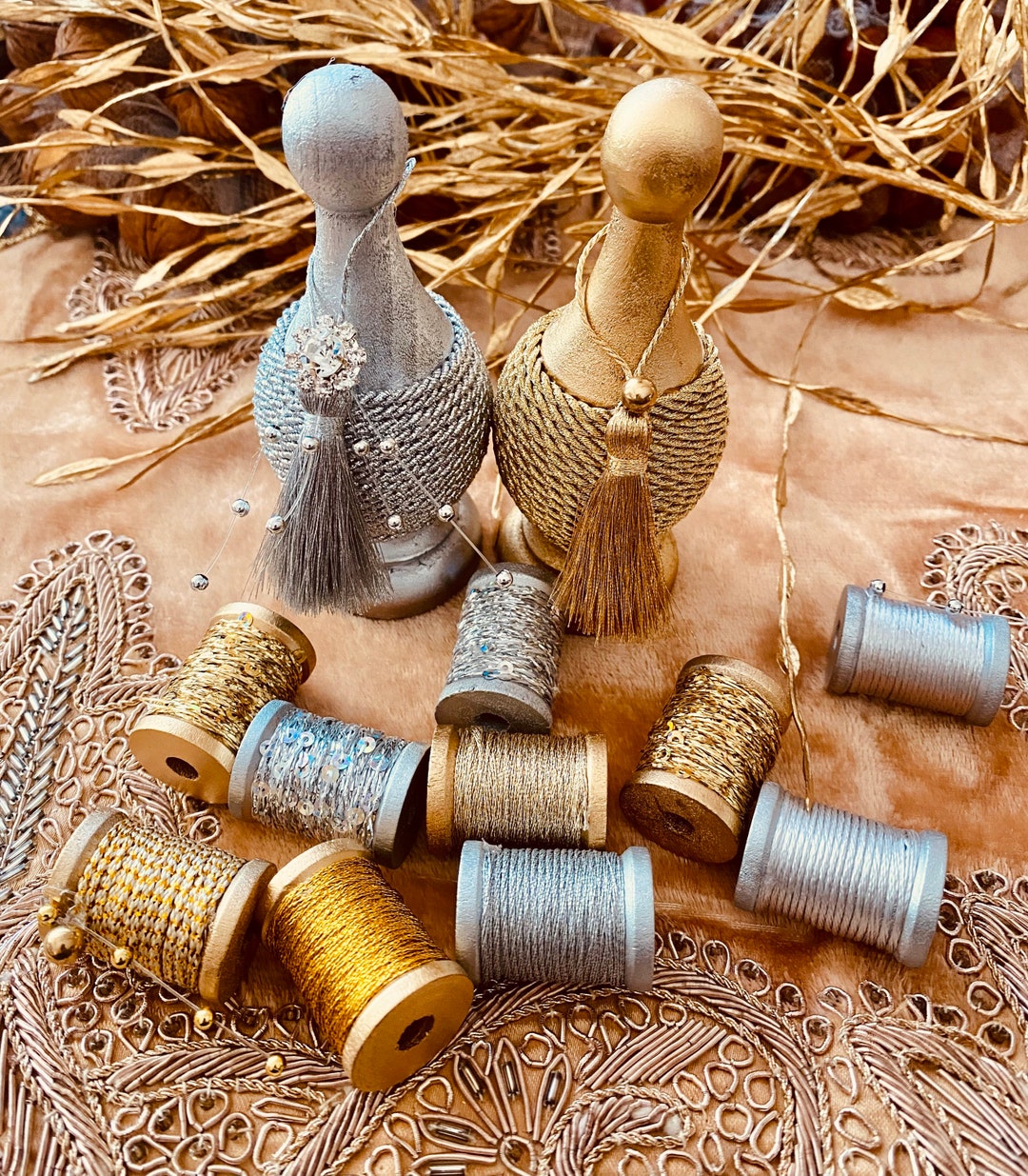 Sofreh Aghd Tread and Needle, Nakh-o-soozan. Persian Wedding - Etsy