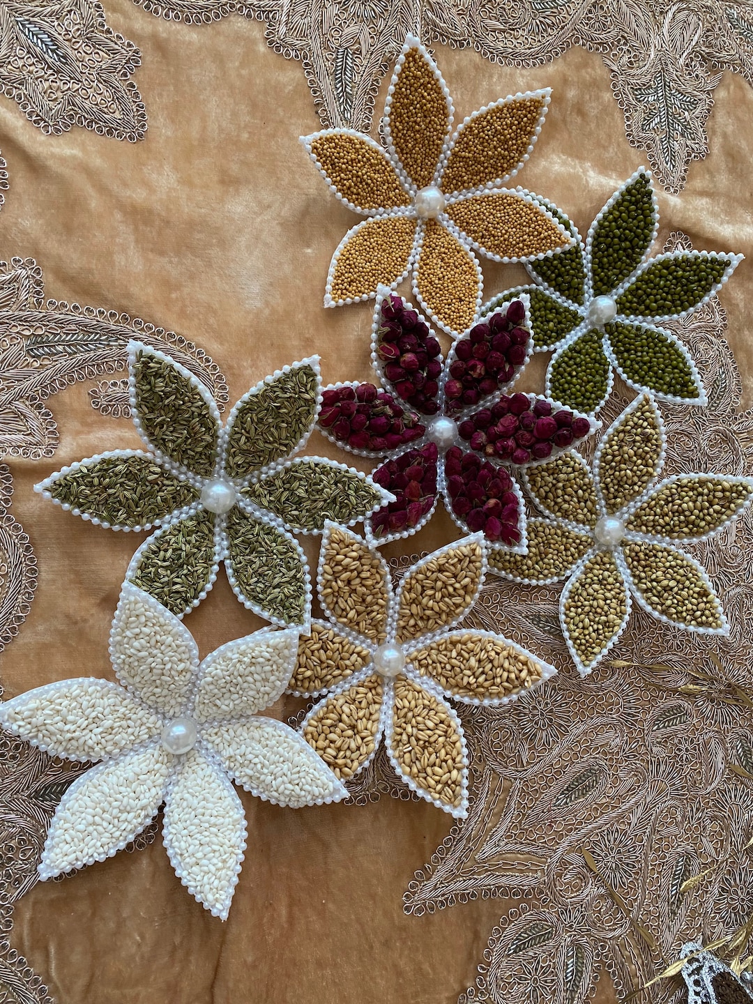 Sofreh Aghd Spice Flowers - Etsy