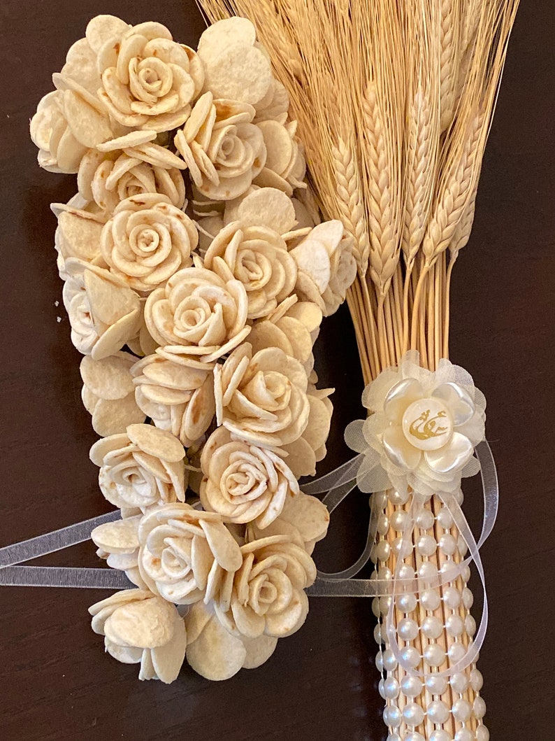 Sofreh aghd bread flower cluster sangak or white bread | Etsy