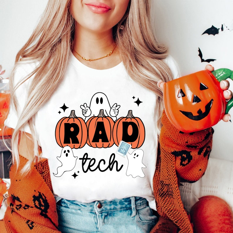 Halloween Radiology Tech PNG, RAD Tech Halloween Png, One Spooky RAD ...