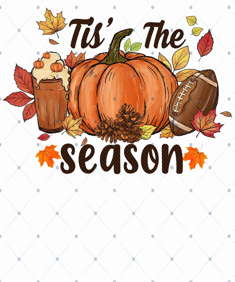 Tis the Season PNG, Spooky Season Svg, Spooky Season PNG, Cute Ghost ...