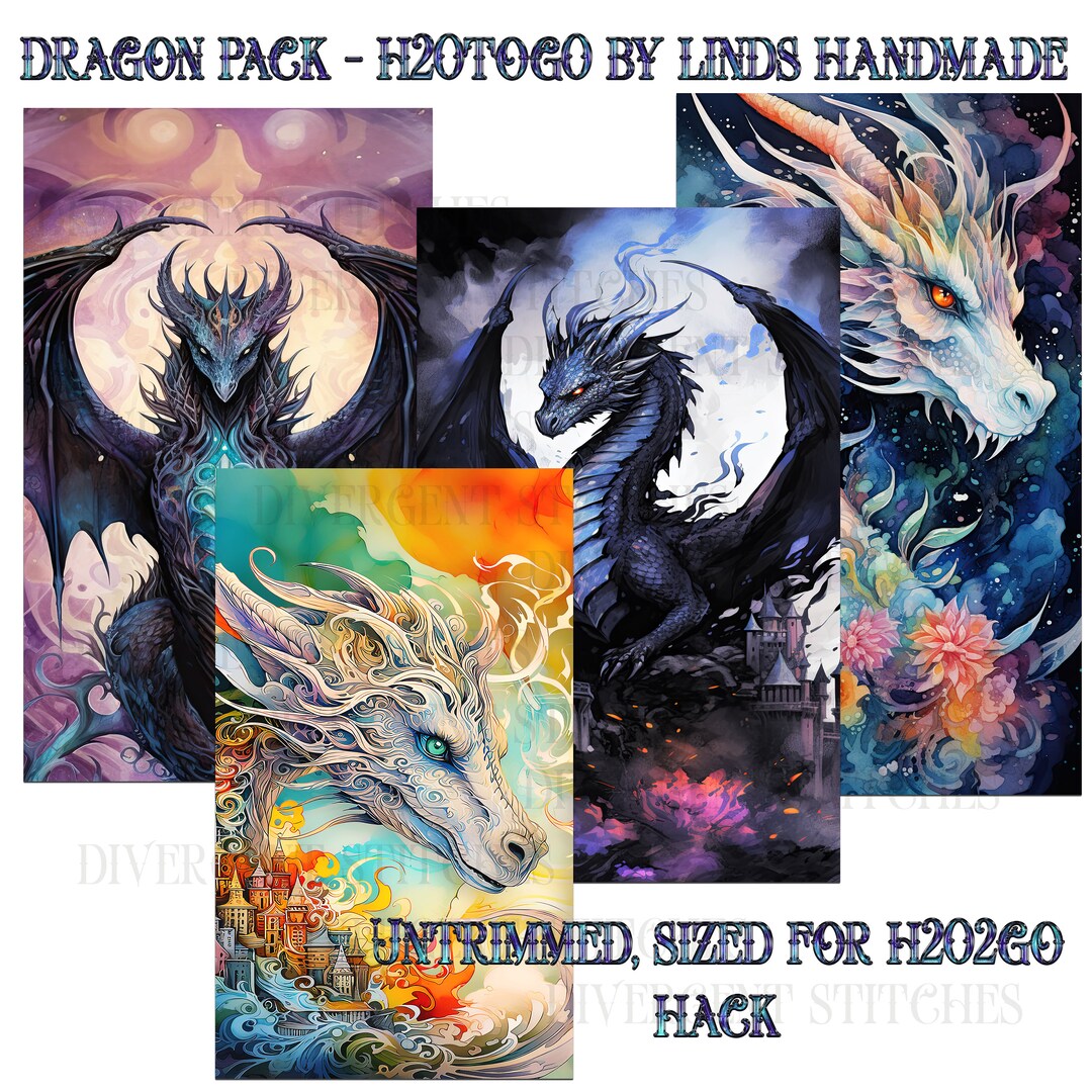 Dragon Sublimation Images Specifically Sized for the H202go by Linds ...