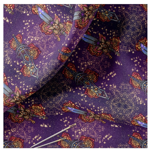 Sword Fabric - Etsy