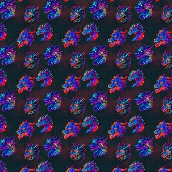 Dragon Fabric - Etsy