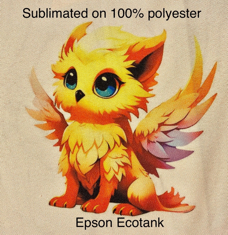 Sublimation Graphic Printout Transfer - Chibi Gryphon - Commercial Use ...