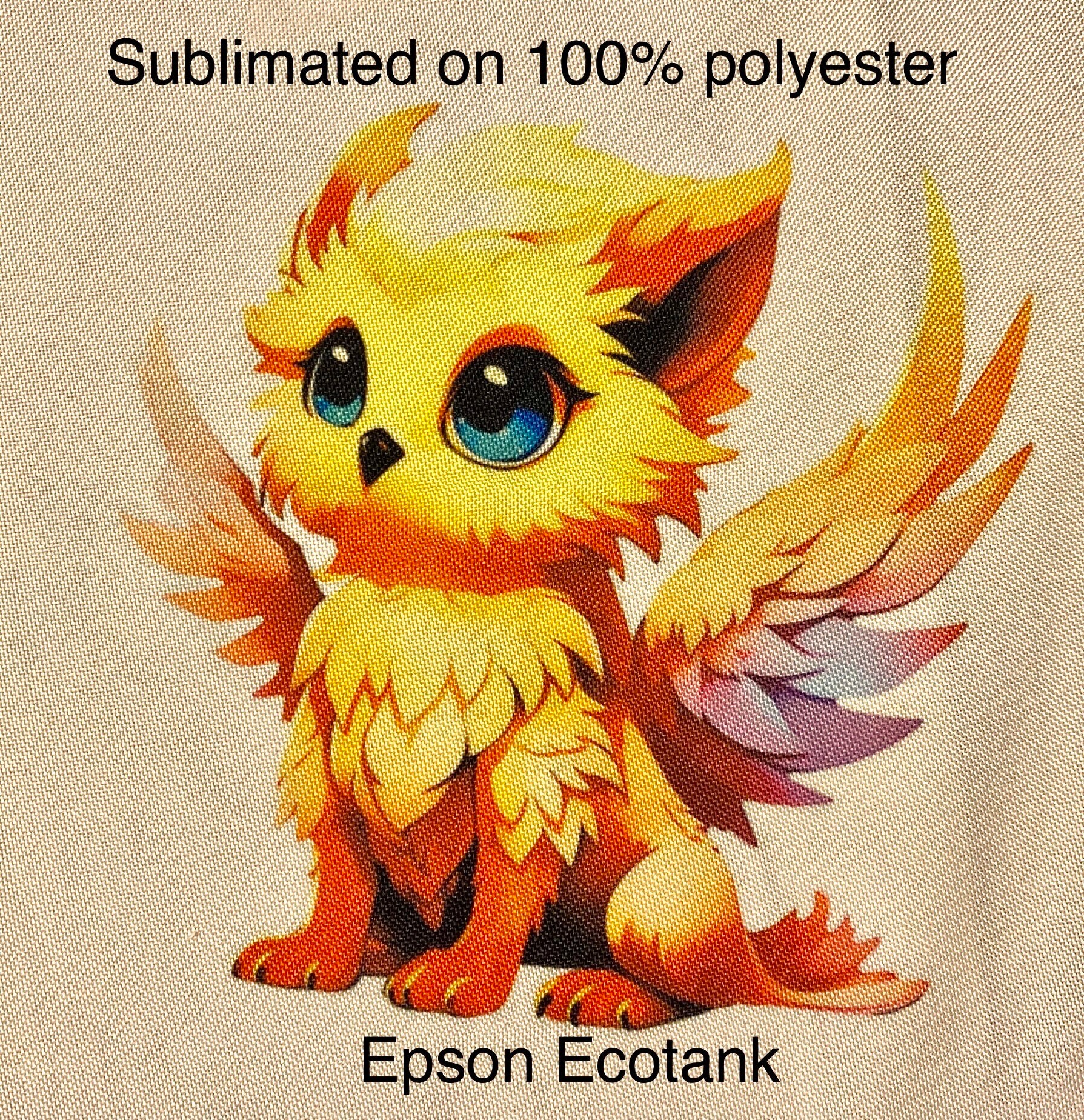 Sublimation Graphic Printout Transfer - Chibi Gryphon - Commercial Use ...