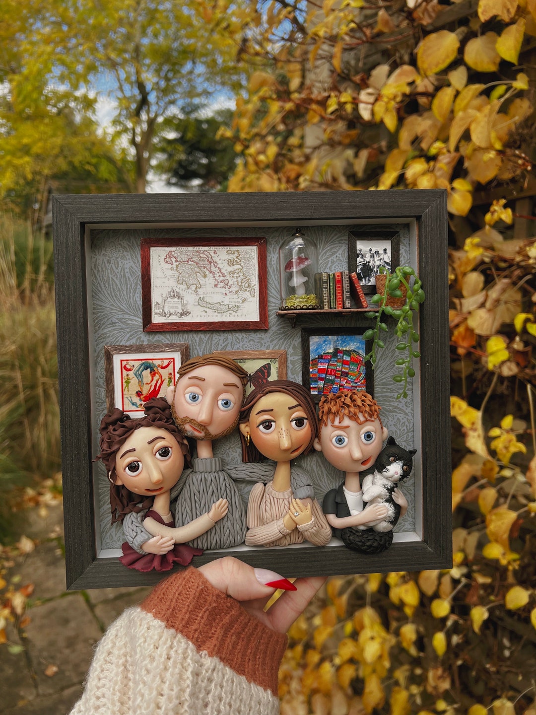 Custom Clay Portrait - Etsy