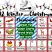 Christmas and Winter Flashcards - Etsy