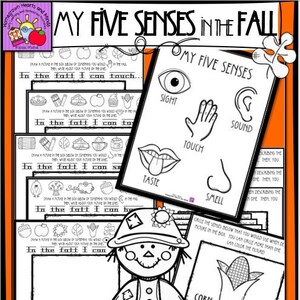 My Five Senses in the Fall - Etsy
