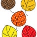 Fall Clipart (leaves, Trees, Sunflowers, Pumpkins, Hay, Acorn) - Etsy