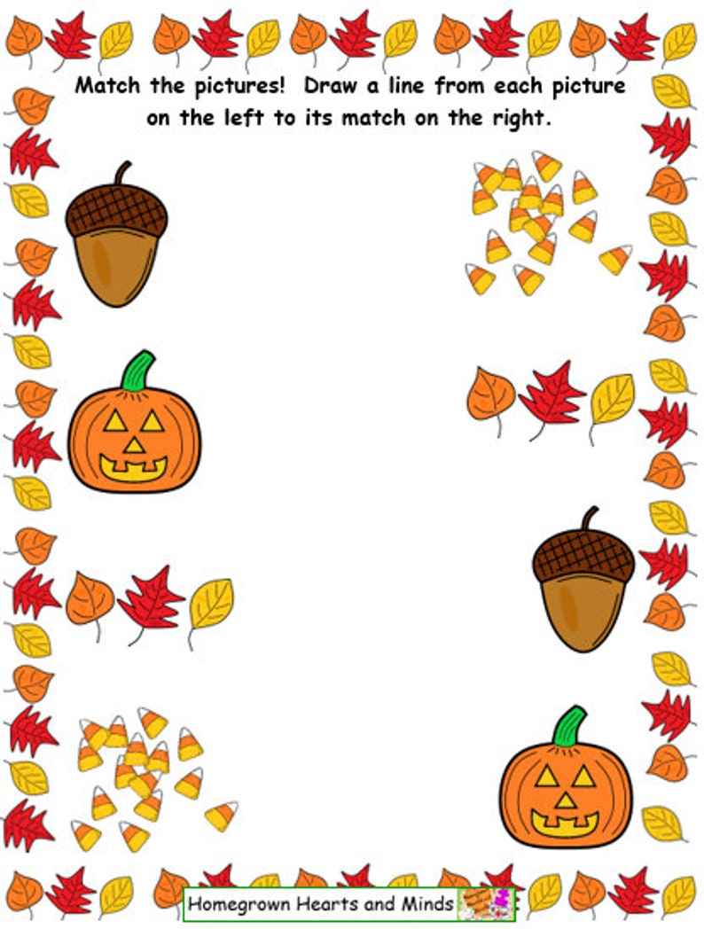 My Fun Fall Packet! - Etsy