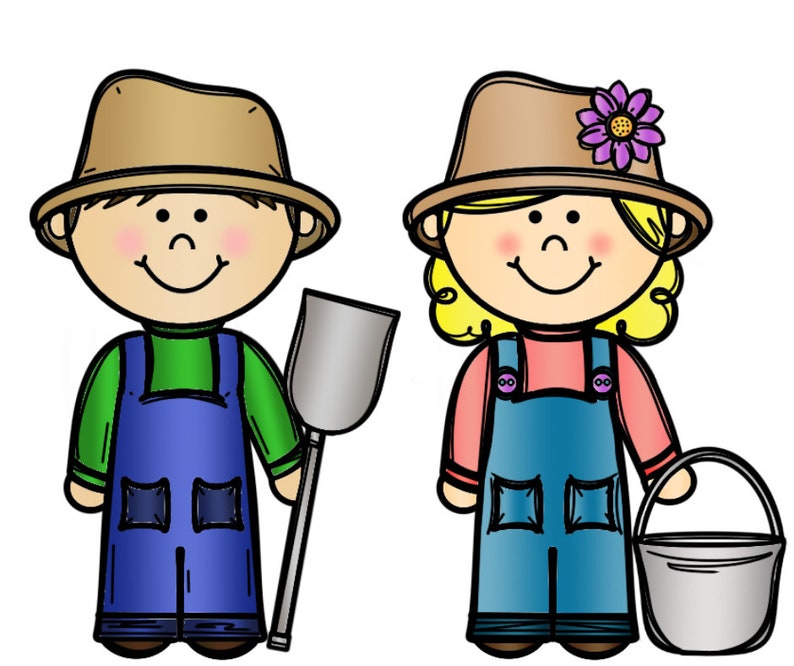 Farm Clipart - Etsy