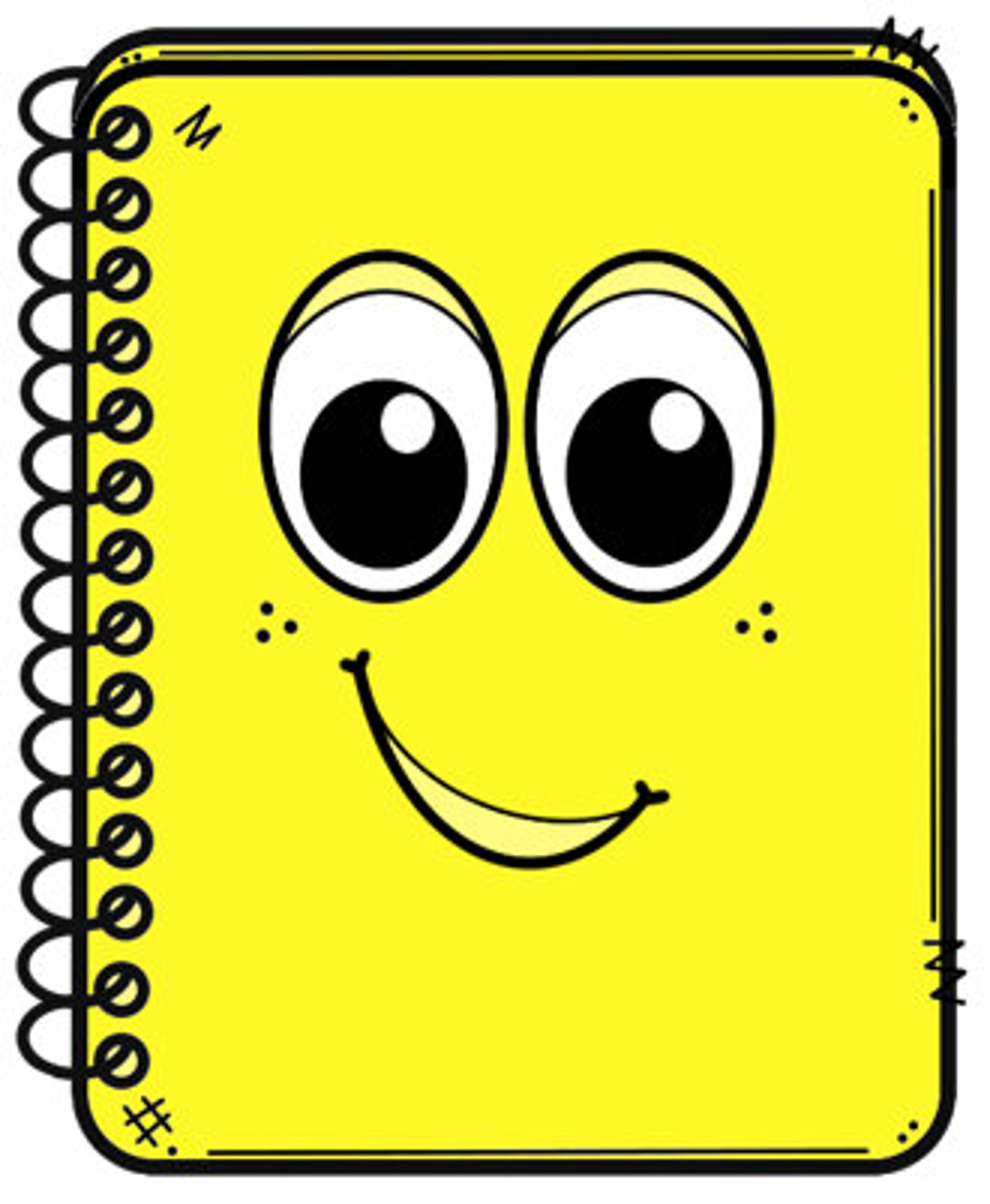 Notebooks and Pencil Friends Clipart! - Etsy