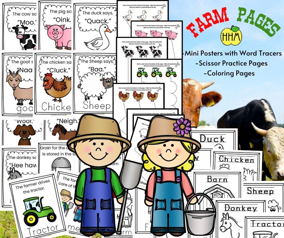 Farm Pages - Etsy
