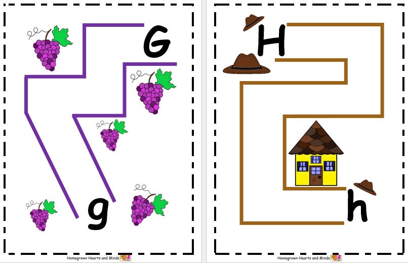 ABC Path Tracing - Etsy
