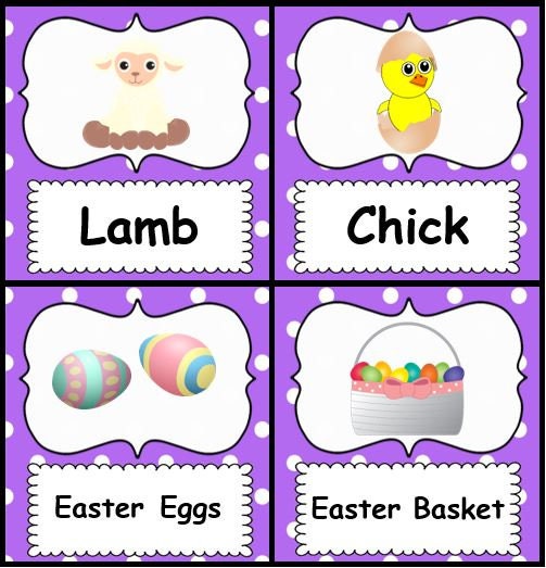 Spring Flashcards - Etsy