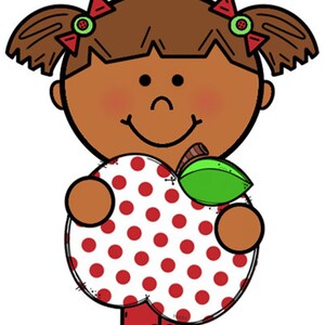 Apples for the Teacher Clipart - Etsy Canada