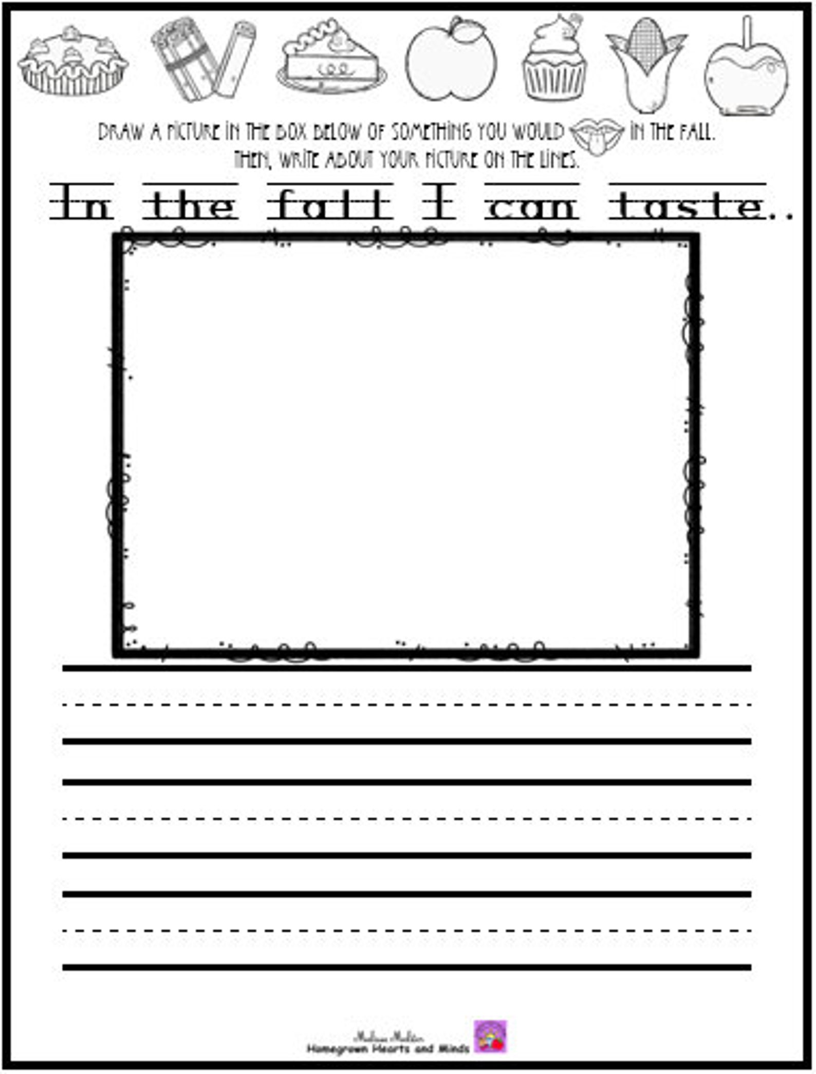 My Five Senses in the Fall - Etsy